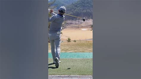 ☆전면 벙커보이시죠 딱 그짝으로다 자신있게 던지면 😱ㅋ☆맥길로이친구 파워드라이버 드로우샷 30초루틴 ㅎ 골프 골프존 필드
