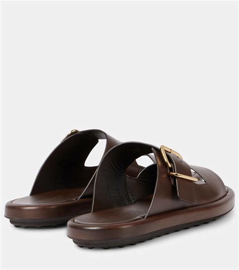 Tods Leather Sandals Tods