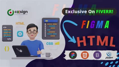 Convert Figma To Html Or Wordpress With Responsive Website By Codesign Fiverr