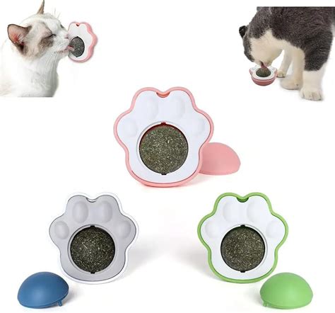 Catnip Ball ‖ Catnip Balls For Cats Wall Silvervine For Cats 2 Pack Catnip Cat