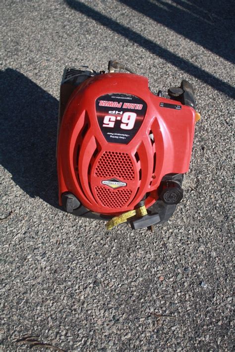 Briggs & Stratton 6.5 HP Vertical Shaft ENGINE 7/8 shaft x 1 3/8 | eBay