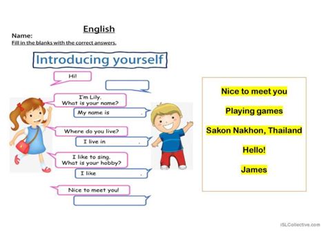 Basic Information Greetings And Re English ESL Powerpoints