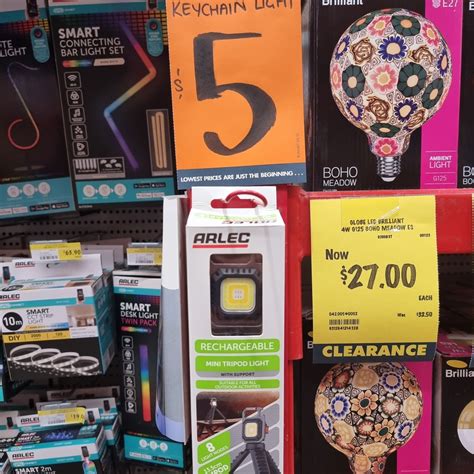 Nsw Arlec Led Rechargeable Mini Tripod Light 5 Rrp 30 Bunnings