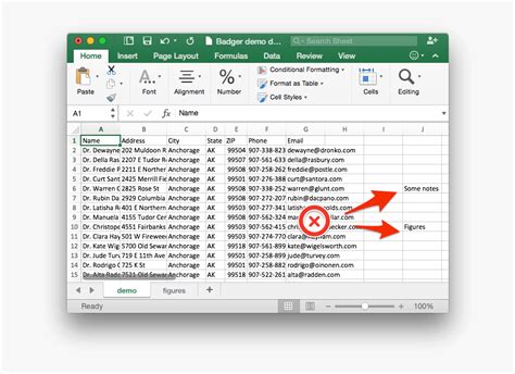 Map Excel Data For Outside Sales Computer Software Word Spreadsheet