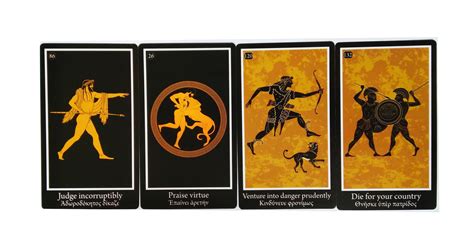 Delphic Oracle Cards Temple Of Apollo Delphi Pythia Etsy