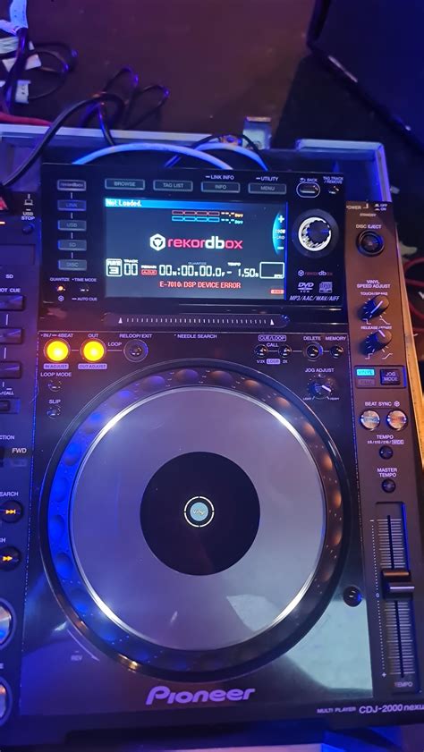 Urgent Error On Cdj Rpioneerdj