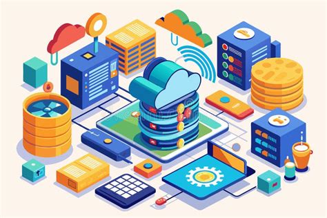 This Colorful Graphic Illustrates Methods For Optimizing Local Data Storage In Internet Devices