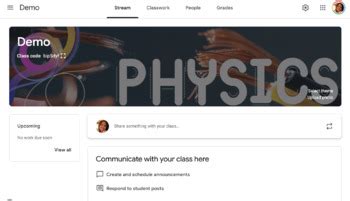 ANIMATED Google Classroom Headers PHYSICS THEME Distance Learning
