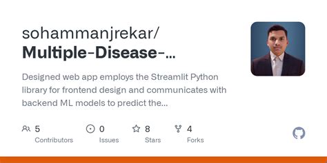 Github Sohammanjrekarmultiple Disease Prediction Webapp Designed