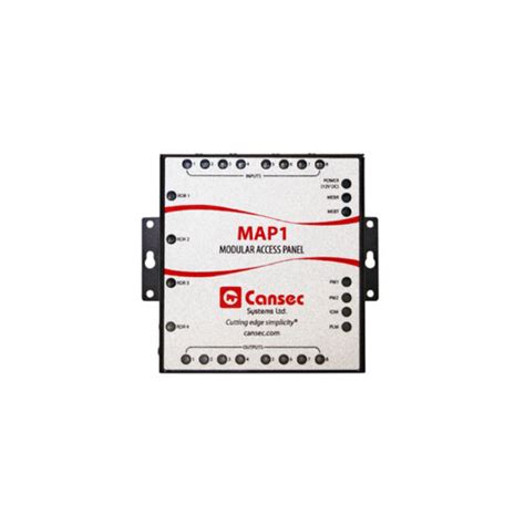 Cansec Systems Ltd Ca Map12fa Ca Map1 2 Door Configuration With Aux Io