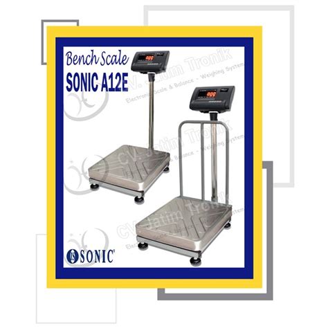 Jual Timbangan Digital Sonic A12e Oleh Cv Jatim Tronik Surabaya