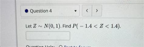 Solved Let ZN Find P Z