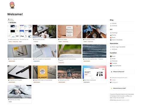 Notion Notion Template Notion Expert Database Upwork