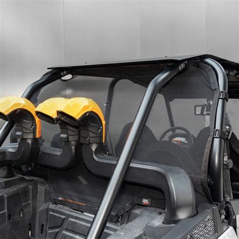 Enhance Safety And Style With Kemimoto Rear Window Net For Polaris Rzr Xp