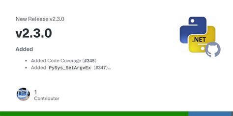 Pythonnet Pythonnet 230 Released With Docker And Nuget Support Rdotnet