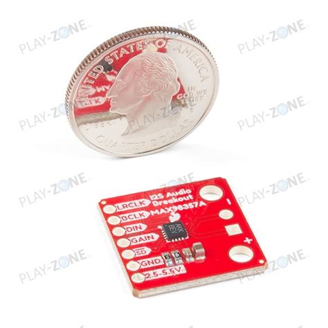 Play Zone CH SparkFun I2S Audio Breakout MAX98357A