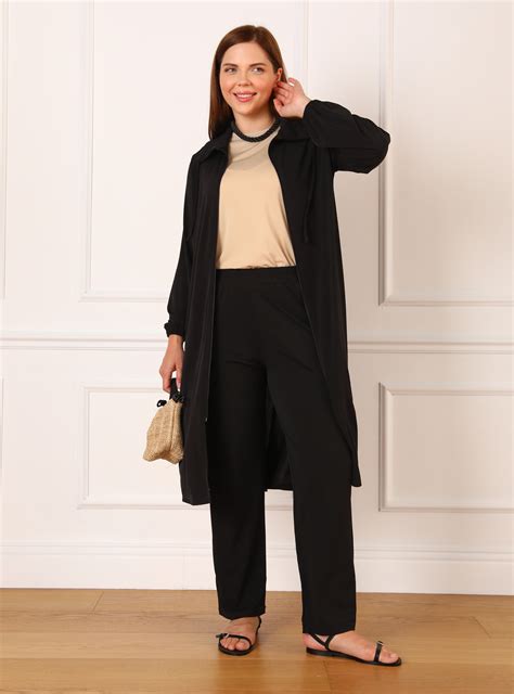 Black Plus Size Suit
