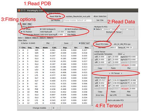 Graphic User Interface Gui — Paramagpy 12 Documentation