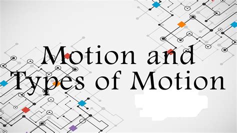 Motion Physics