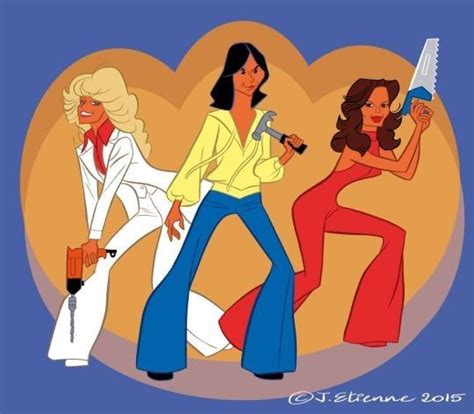 Cast Members Of Charlie S Angels Angel Cartoon Charlies Angels Cool Cartoons
