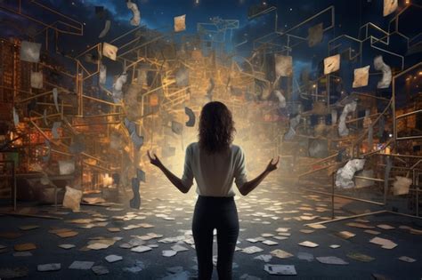 premium photo pathway to success navigating decision making with