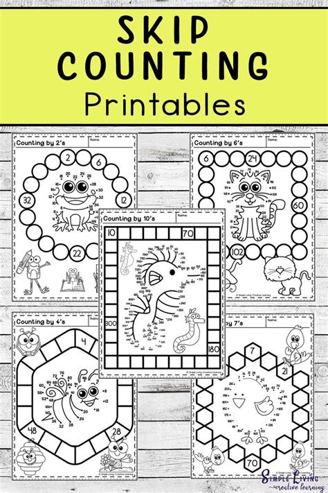 Skip Counting Printables Skip Counting Printables Skip Counting