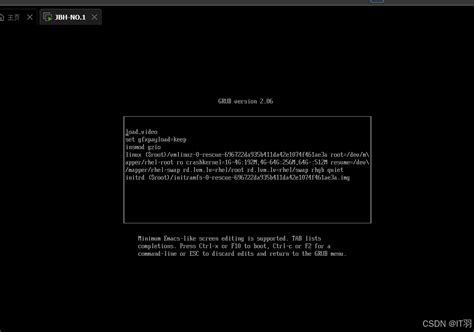 虚拟机root用户密码修改和普通用户密码修改（密码破解）vmware修改root用户密码 Csdn博客