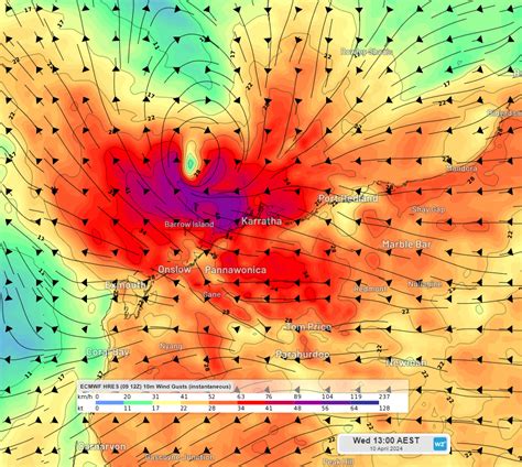 Gale Force Winds Lashing The Pilbara Dtn Apac
