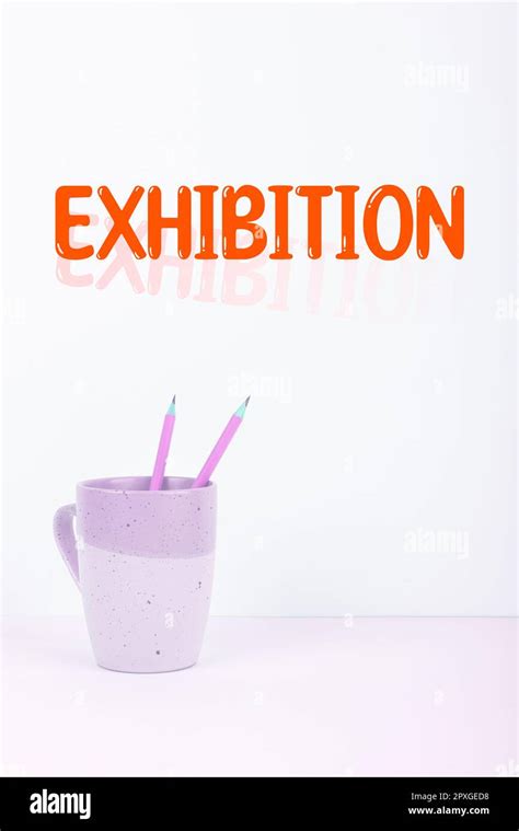 Writing Displaying Text Exhibition Internet Concept And Act Of