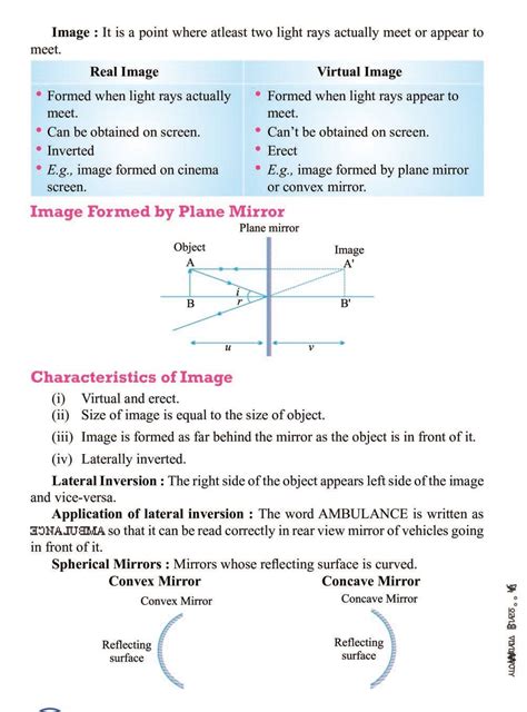Class 10 Science Light Reflection And Refraction Notes Important Questions Practice Paper Artofit