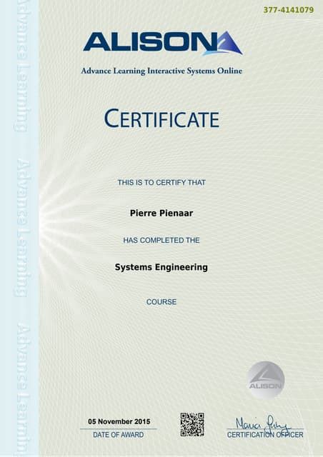 systems engineering 1 pdf