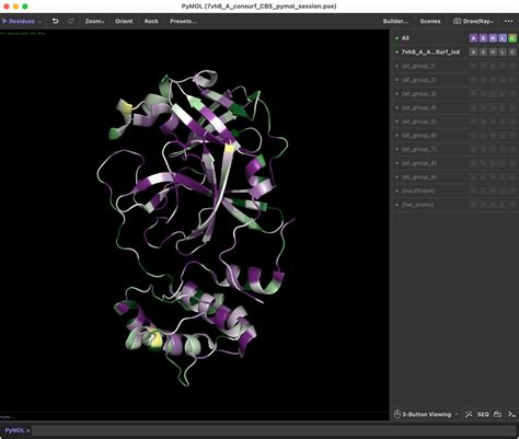 Color Protein Model By Sequence Conservation With Consurf Jayden