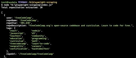 Web Scraping With Playwright And Nodejs Hasdata