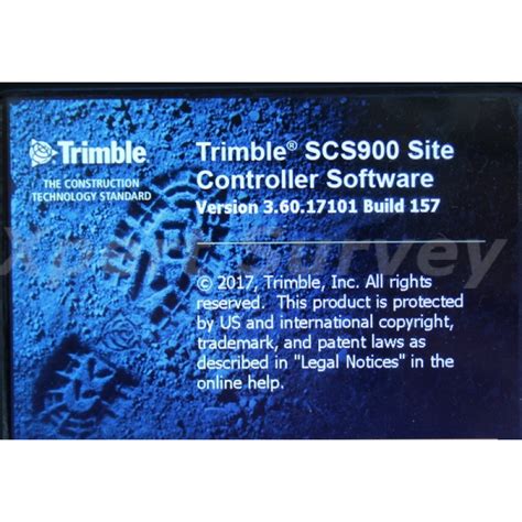 Trimble TSC3 2 4 GHz Field Controller W SCS900 Xpert Survey