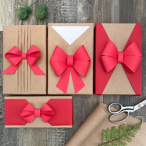 4 Easy Paper Bows T Wrapping Love