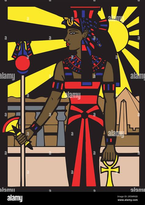 Illustration Of Egyptian Silouette Vector Stock Vector Image And Art Alamy