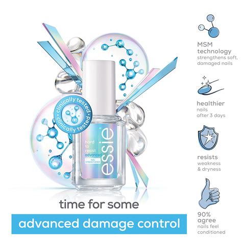 Snapklik Com Essie Nail Care Strengthener Treatment Vegan Hard To Resist Advanced Fl Oz