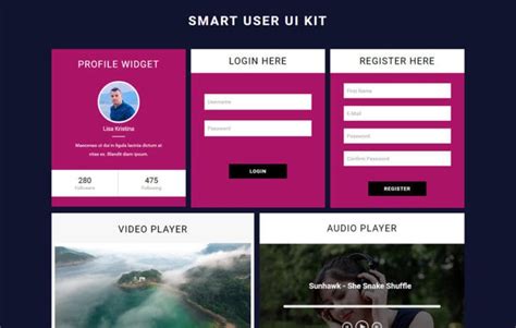 Ecom Ui Kit A Flat Bootstrap Responsive Web Template By W3layouts