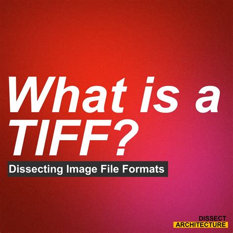 What Is A Tiff File Tiff Dissect Architecture What Is A Tiff File Tiff Dissect Architecture