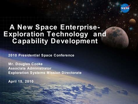 A New Space Enterprise Exploration Technology And Capability