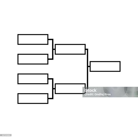 브래킷 스포츠 토너먼트 블랭크 제거 이벤트 사인 플레이오프 매치 벡터 일러스트 레이 션 Brand Name Video Game에 대한 스톡 벡터 아트 및 기타 이미지