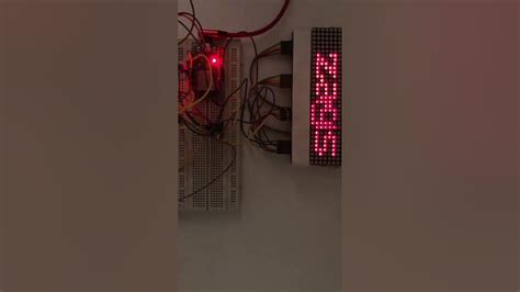 Esp32 Moving Title Project Spi With Led Matrix Youtube