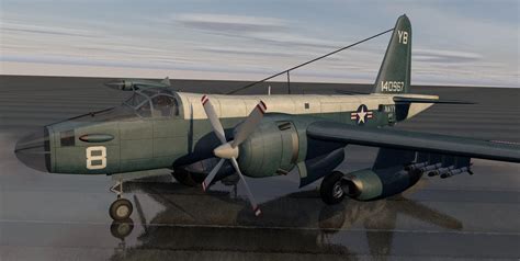 Lockheed P2v 7 Sp 2h Neptune 3d Model By Chipbasschaos