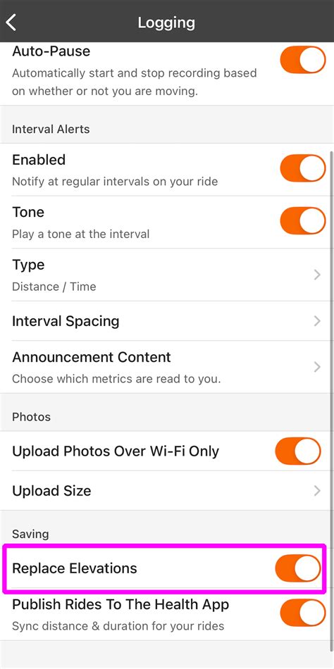 Replace Elevation Ride With Gps Help Center