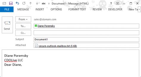 Mail Merge And Send From A Distribution Group