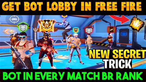 How To Get Noob Lobby In Free Fire Noob Lobby Glitch BR Rank How To Get Bot Lobby In Free