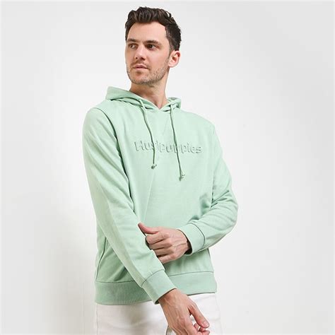 Jual Hush Puppies Hoodie Pria Munched 4 In Sage Shopee Indonesia