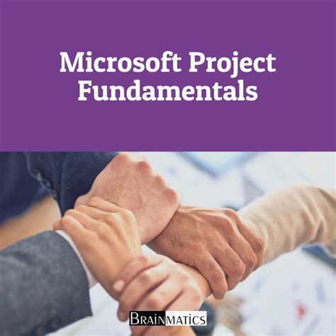 Microsoft Project Fundamentals Brainmatics