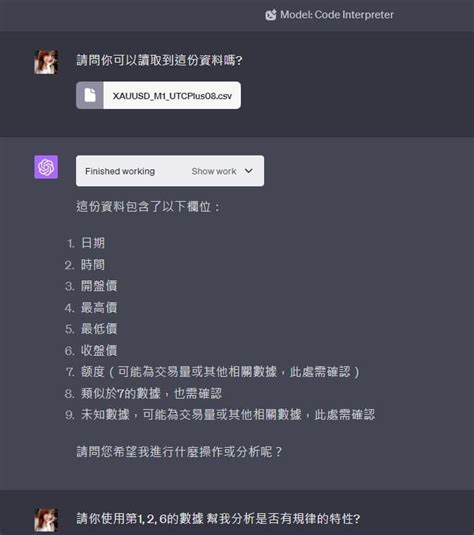 mt4 mt5 量化交易員 chatgpt 分析數據的功能來了！！