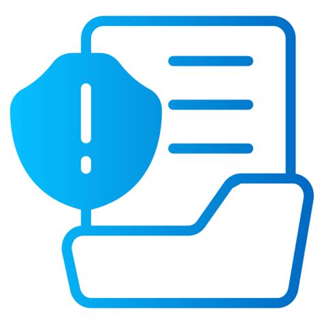 Data Breach Generic Gradient Fill Icon Freepik